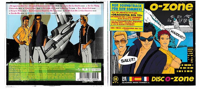 CD O-Zone - DiscO-Zone I Wydanie ______________ - 12355504143 - oficjalne archiwum Allegro