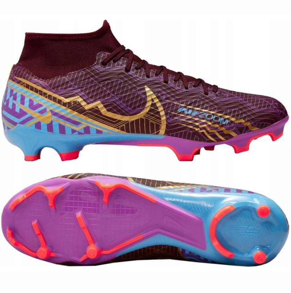 NIKE ZOOM MERCURIAL SUPERFLY 9 Academy KM FG/MG 41 - 12698064936 ...