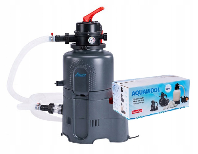 POMPA PIASKOWA filtr basenowy piaskowy 4m3 zestaw - 12328647488 ...