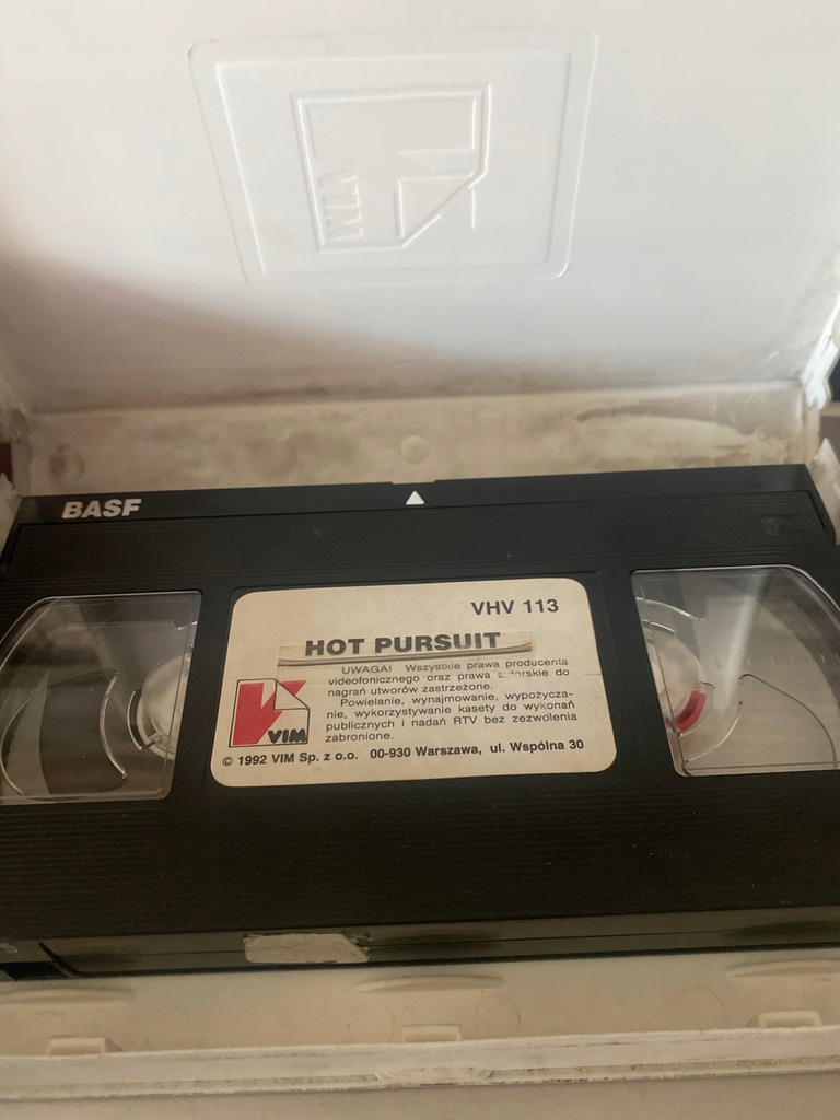 Szaleńczy Pościg Vhs Mega Unikat 12939646581 Oficjalne Archiwum Allegro
