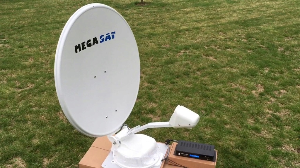 Antena Satelitarna do kampera przyczepy kemping. - 10540426635 - oficjalne archiwum Allegro