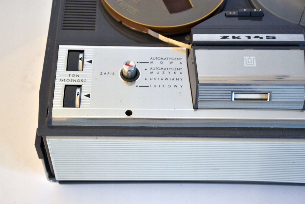 Magnetofon szpulowy walizkowy Unitra ZK 145 BCM - 12771540492 ...