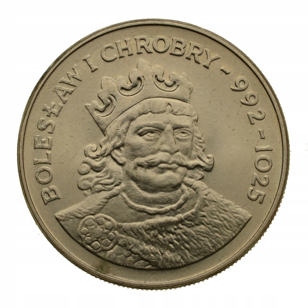 M154 - 50 zł 1980 r. - Bolesław Chrobry - Stan 1- - 13618321387 - oficjalne archiwum Allegro