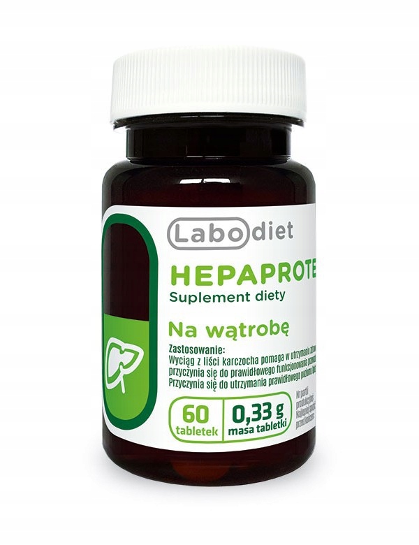 Labodiet Hepaprotect Karczoch Na Wątrobę 60 szt. - 13628447124 ...