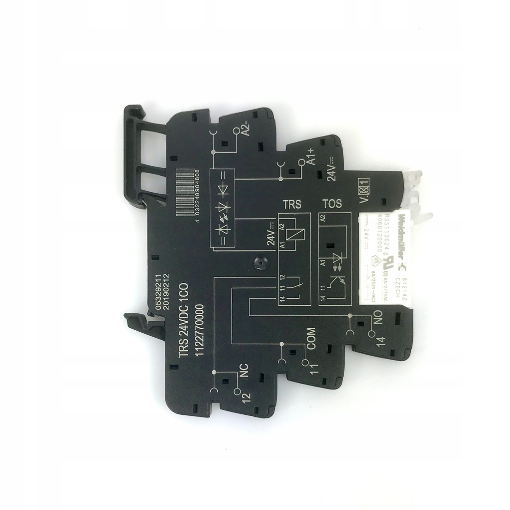 Przekaźnik interfejsowy TRS 24VDC 1CO WEIDMULLER - 8610331491 ...