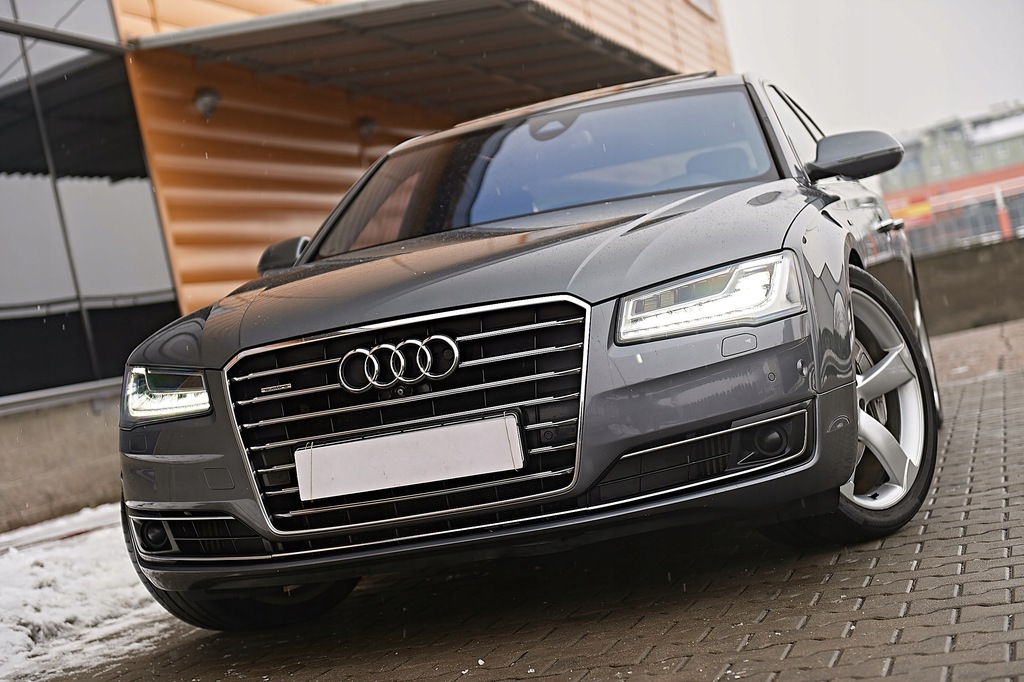 AUDI A8 4.2 TDI V8T 385KM Matrix Full OPCJA - 7852946985 - oficjalne ...