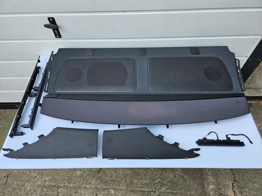 ROLETA TYLNEJ SZYBY CZARNA AUDI A6 C7 4G SEDAN - 13980628896 ...