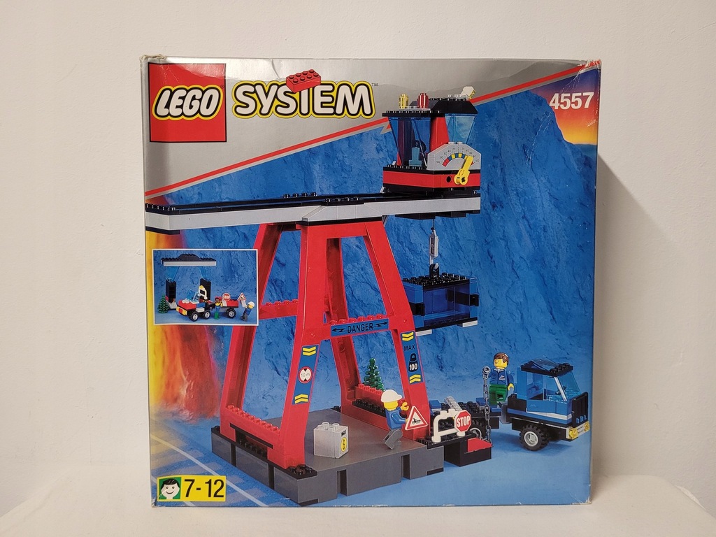 4557 Lego Train 9V System Pociąg nowy MISB 1999 - 11463605517 ...