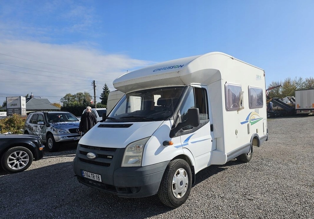 Ford Transit Chausson 4 osobowy - 14522627190 - oficjalne archiwum Allegro