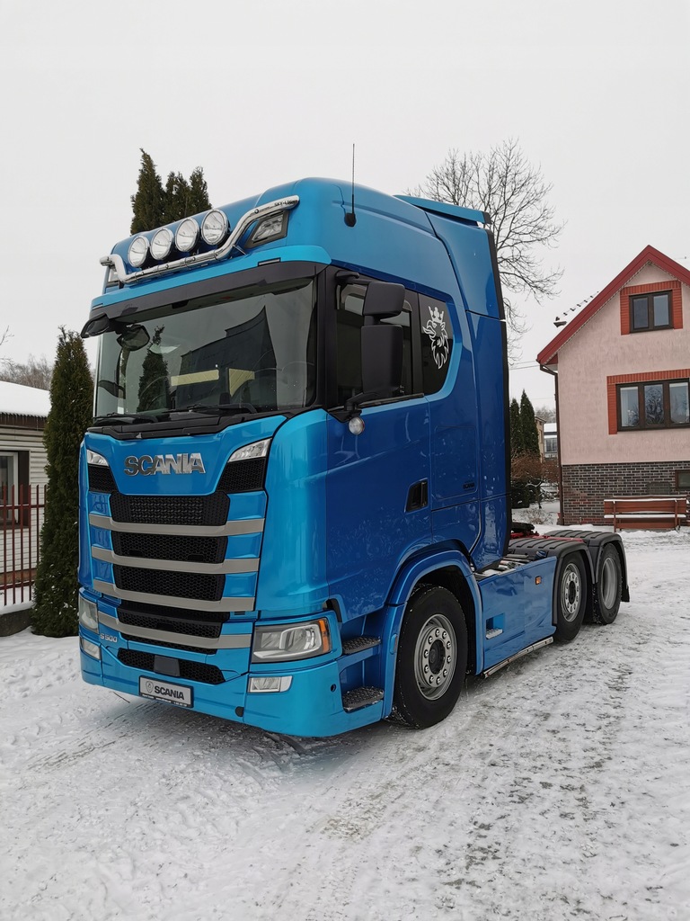 Scania S500 Next Gen 2017r. Pusher 6x2/4 Full Air Bogate Wyposazenie ...