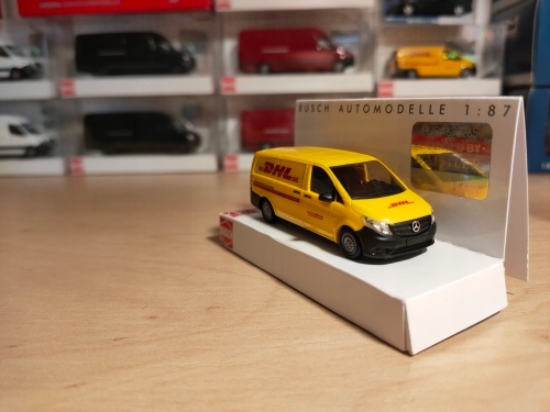 Mercedes VITO DHL BUSCH 51141 skala 1:87 - 10801296366 - oficjalne ...