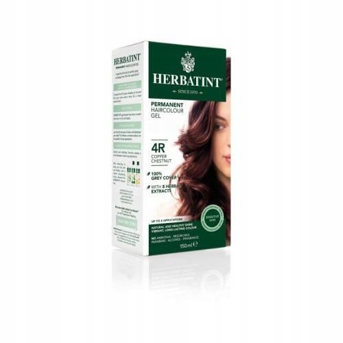 HERBATINT 4R Trwała ziołowa farba do włosów w żelu Miedziany Kasztan ...