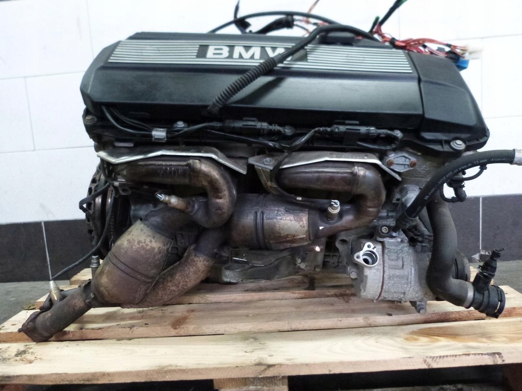 BMW E46 330i SILNIK 3.0 M54B30 KPL. SWAP 143tyśkm - 7765394549 ...