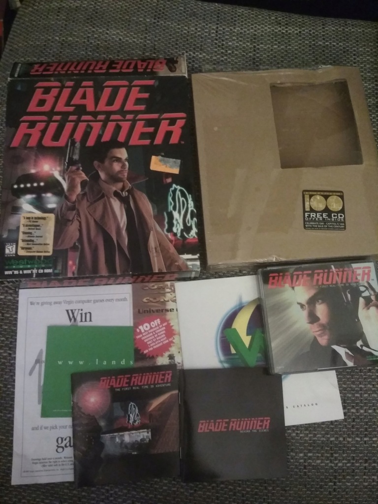 BLADE RUNNER PC BIG BOX - 12558065777 - oficjalne archiwum Allegro