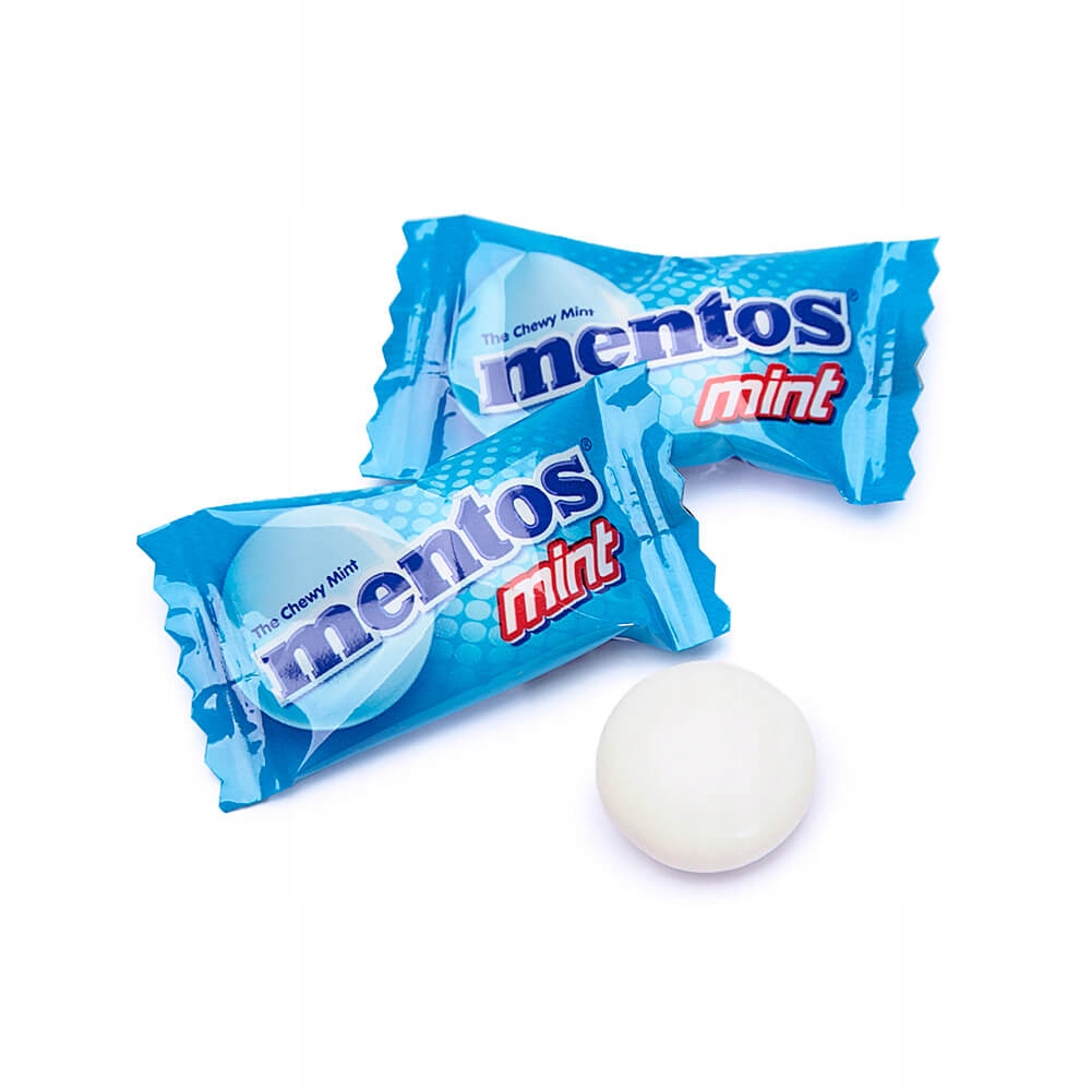 MENTOS mini single cukierki miętowe x 175 sztuk - 13850652687 ...