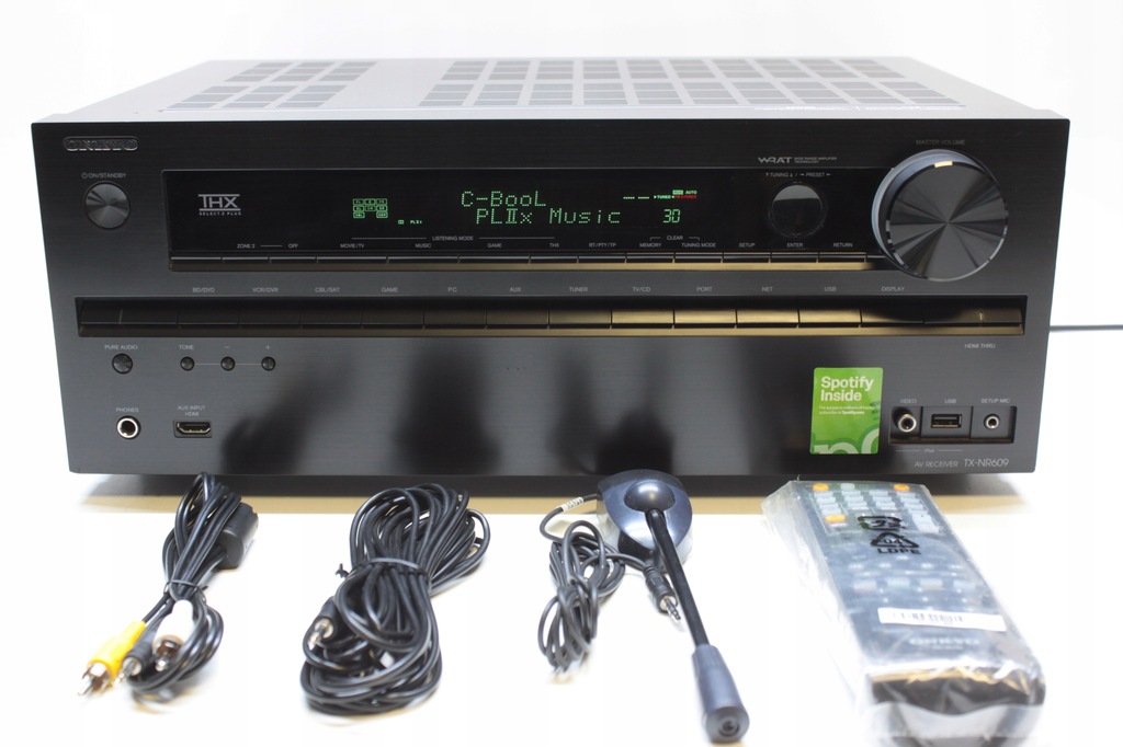 Amplituner 7.2 Onkyo TX-NR609 HDMI PILOT GWARANCJA - 9823092840 - oficjalne archiwum Allegro