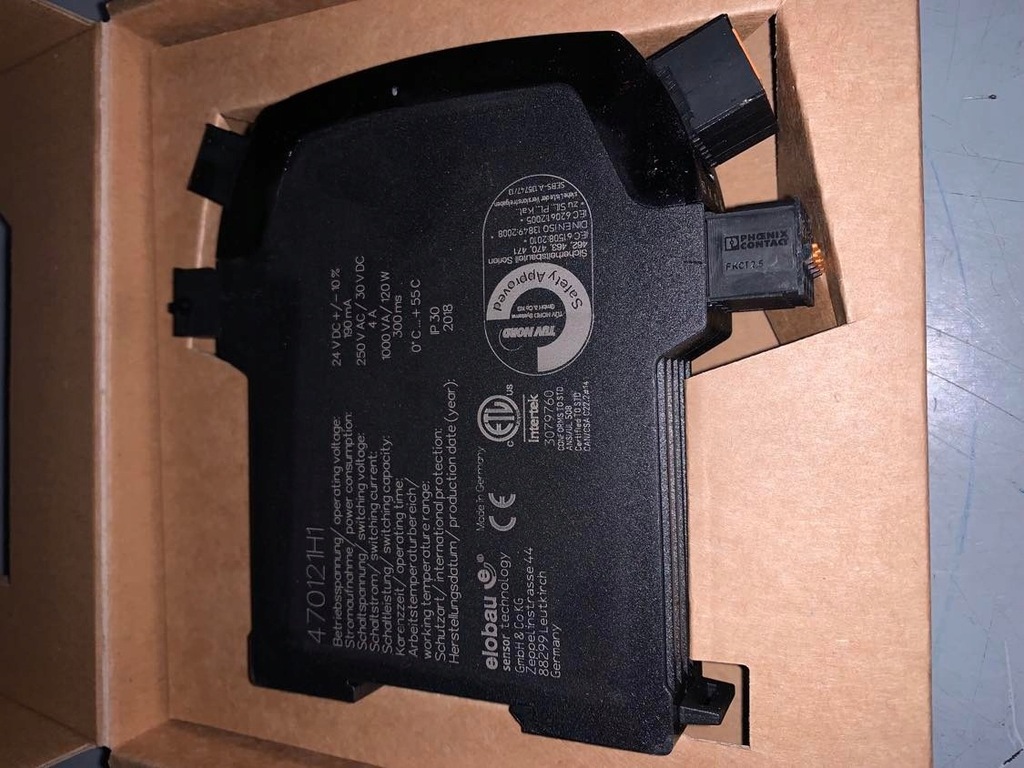 Elobau - 470121H1 SAFETY CONTROL UNIT - 12074050965 - oficjalne ...