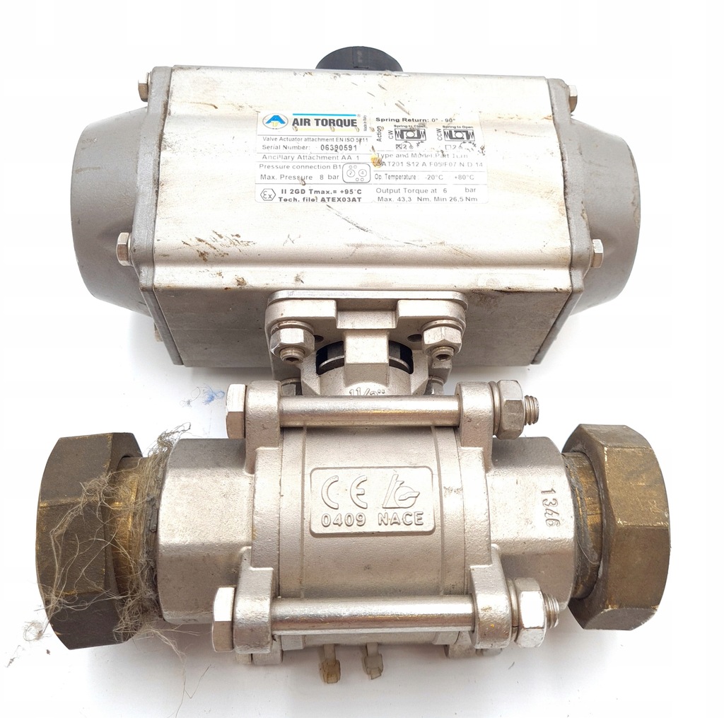 Siłownik pneumatyczny obrotowy Air Torque AT201 - 13658765661 ...