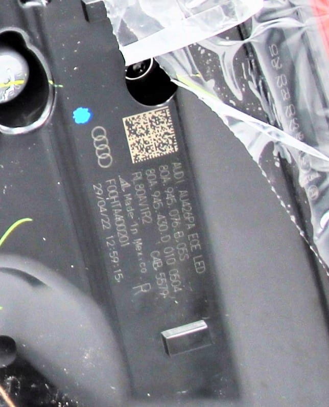 Komplet tylne lampy Audi Q5 80A945075B 80A945076B - 12624084422 ...