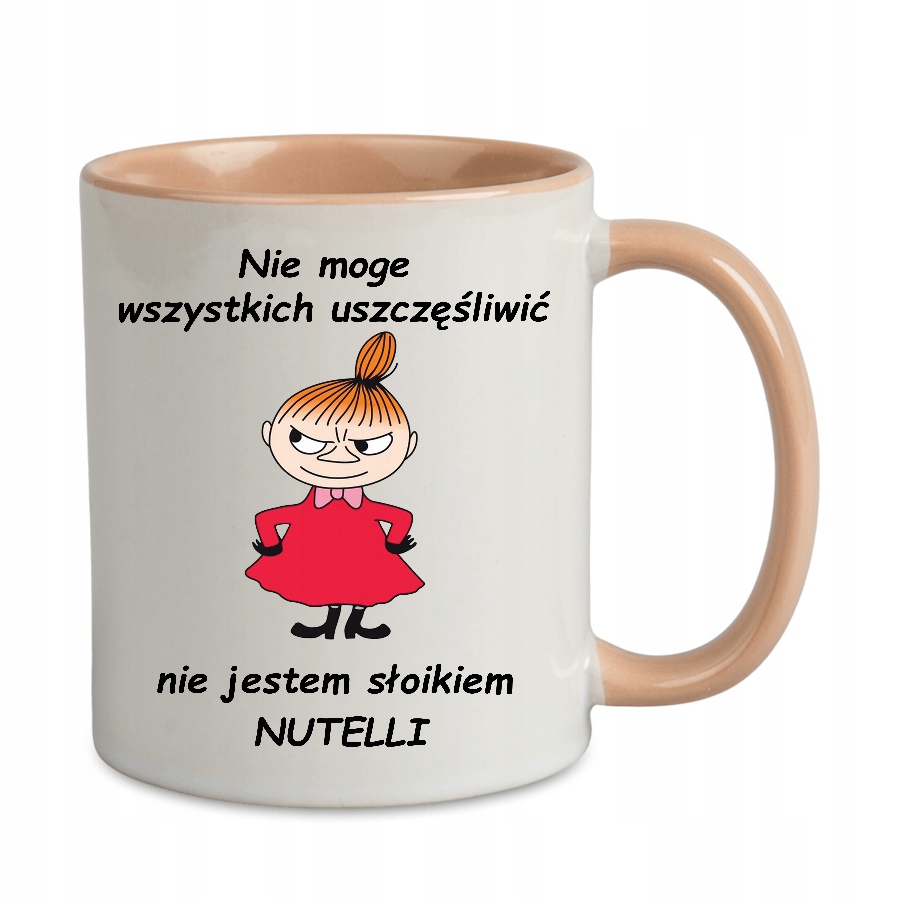 Kubek z nadrukiem Mała Mi, Muminki, Śmieszne, BCJB-MI-037 - 15945628609 - oficjalne archiwum Allegro