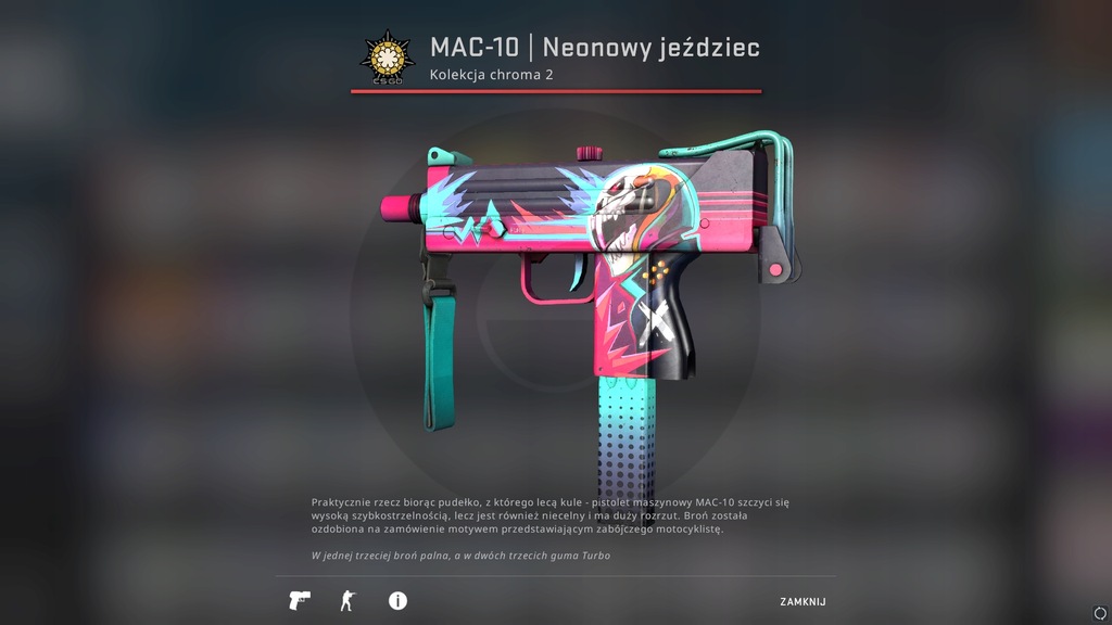 Mac-10 Neon Rider! Neonowy Jezdziec! FT 3/5 - 9021103459 - oficjalne archiwum Allegro