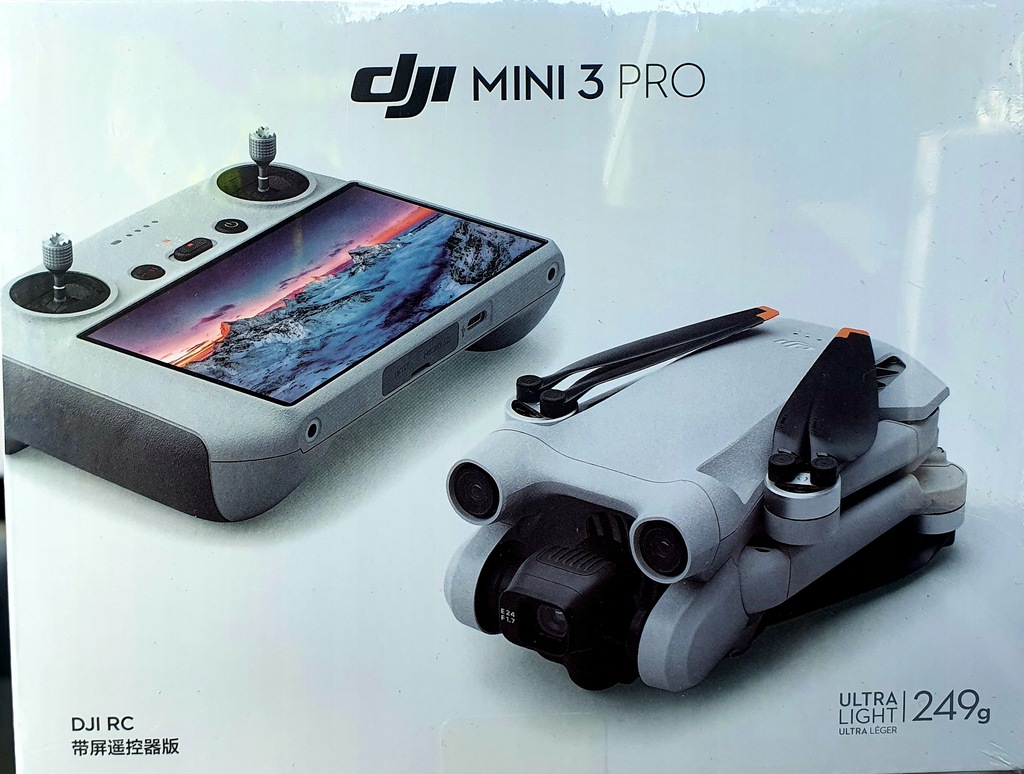 Dron DJI Mini 3 Pro DJI RC 249g 4K 12MP 34min GPS - 12531021018 ...