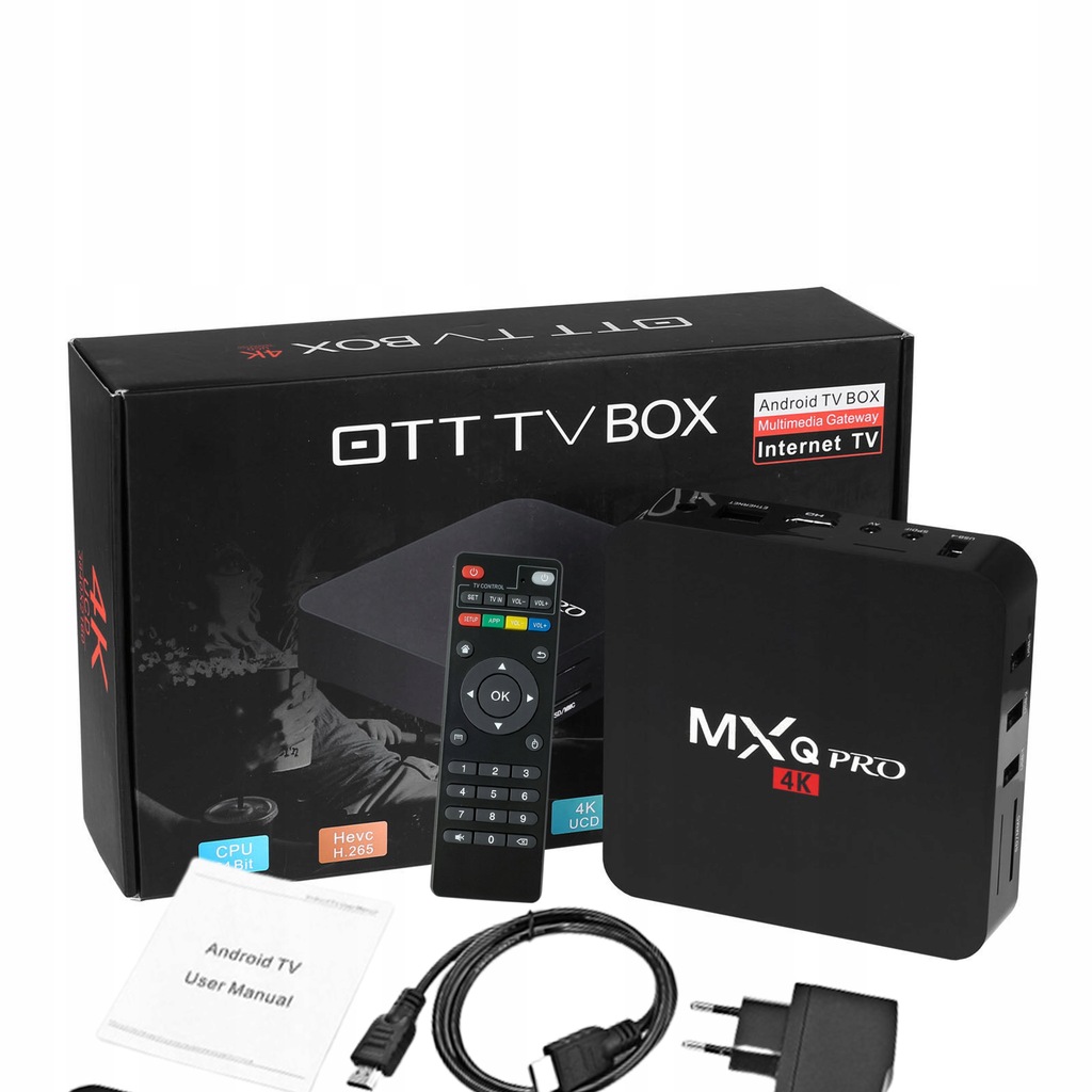 SMART TV BOX 8GB NETFLIX 4K DEKODER Android 7.1 - 12762493269 ...