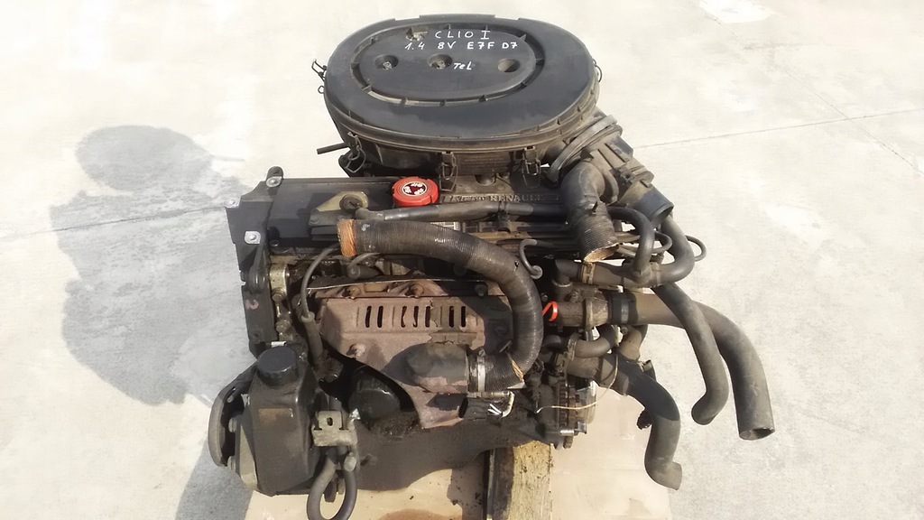 Silnik Renault Clio I 1.4 8V E7F D 7/00 - 11952292222 - oficjalne ...