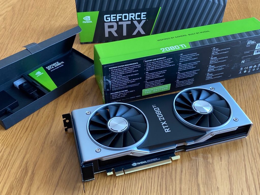 NVIDIA GEFORCE RTX 2080 Ti Founders Edition 2080Ti - 9254829731 ...