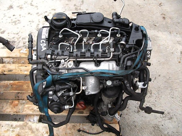 SILNIK VW PASSAT B6 2.0TDI CBA CBAB 140KM - 6882845294 - oficjalne ...