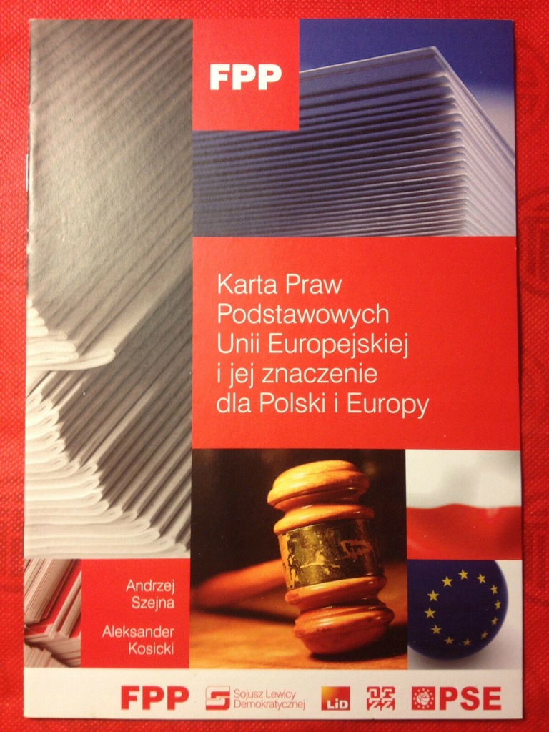 SLD KARTA PRAW PODSTAWOWYCH UNII EUROPEJSKIEJ - 11127872444 - oficjalne ...
