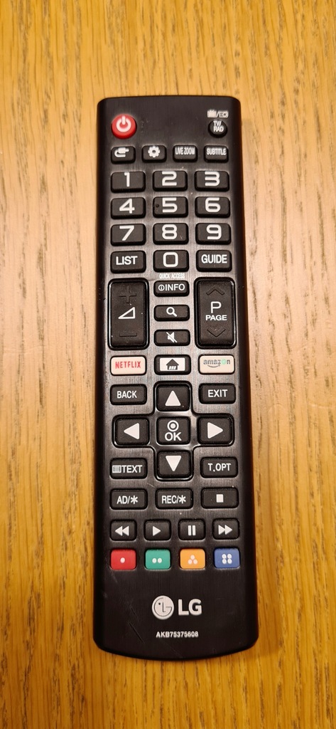 Pilot telewizor LG AKB75375608 SMART - 12106524103 - oficjalne archiwum Allegro