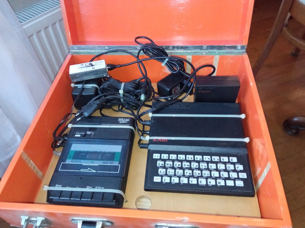 Sinclair zx81 + magnetofon - 15006086928 - oficjalne archiwum Allegro