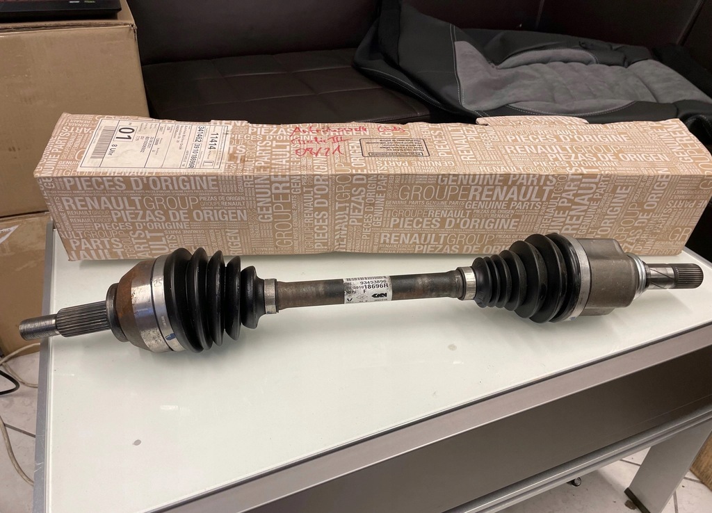 Półoś prawa RENAULT TRAFIC III VIVARO B 391018696R NOWA ORYGINAŁ ...