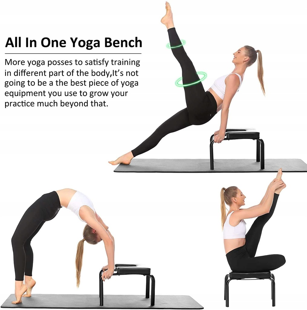 Stojąca ławka do jogi WOOKRAYS metalowa rama - 12248034989 - oficjalne ...