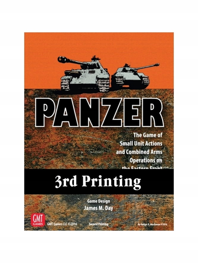 Panzer Base Game 3rd Printing - gra GMT czołgi - 12127580283 ...