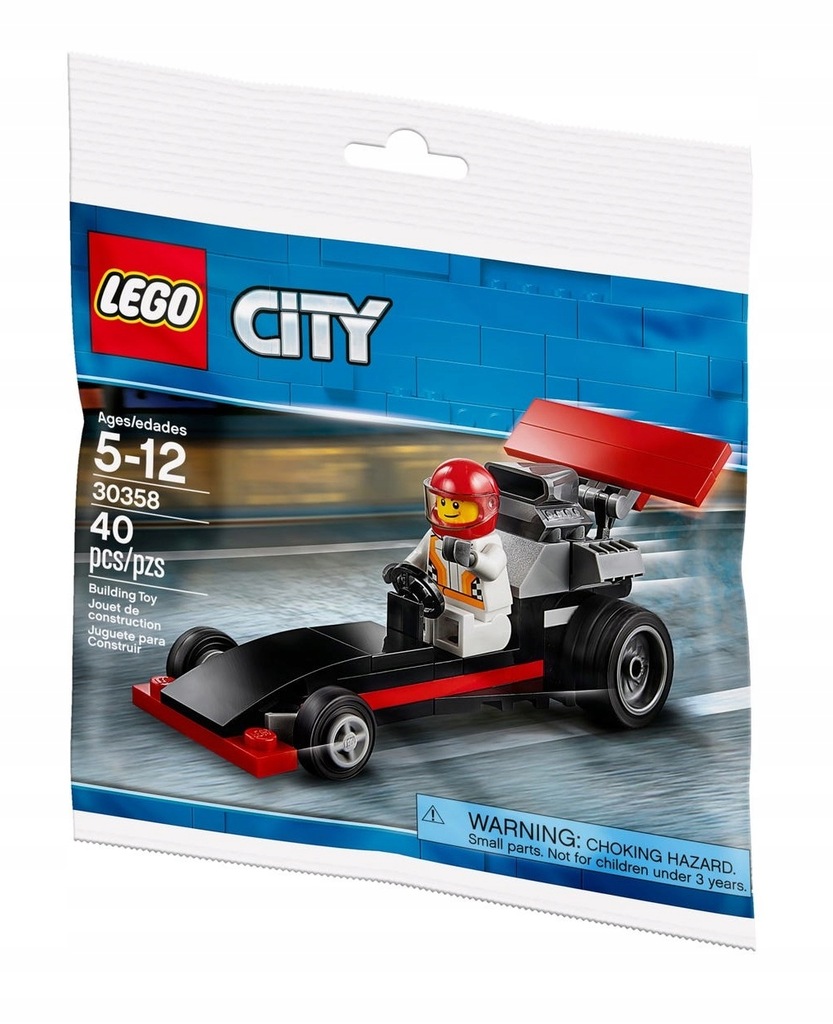 LEGO City Polybag - Dragster #30358 - 11057766556 - oficjalne archiwum ...