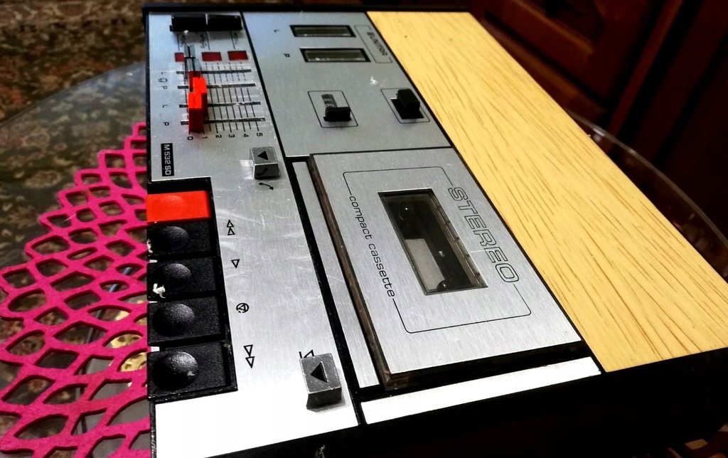 MAGNETOFON UNITRA M532 SD STEREO ZABYTKOWY z PRL - 8701996554 ...