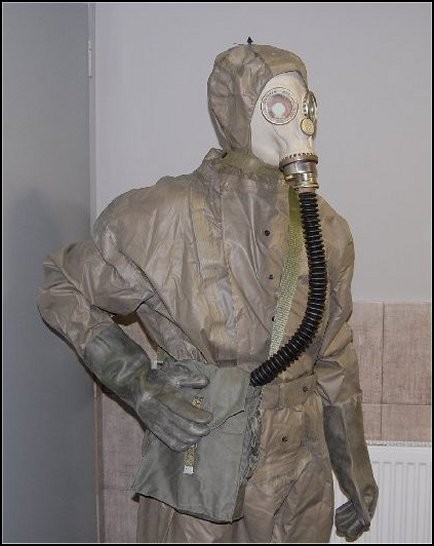 OP1 KOMBINEZON PRZECIWCHEMICZNY L2 MASKA TORBA R1 - 7752067699 ...