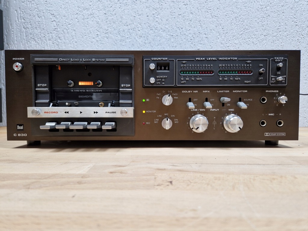 Magnetofon kasetowy Dual C830 - 14550494590 - oficjalne archiwum Allegro