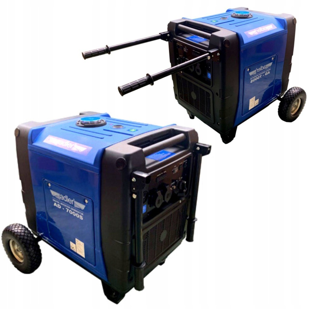 AGREGAT PRĄDOTWÓRCZY GENERATOR PRĄDU 6300W i AVR+ - 12636684204 ...