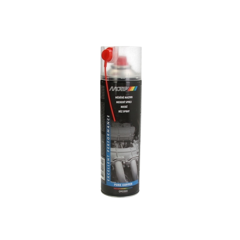MOTIP Smar miedziany w aerozolu 500ml MIEDŹ SPRAY! - 6311569935 - oficjalne archiwum Allegro