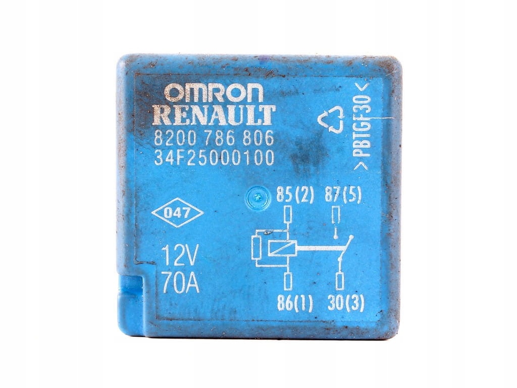 PRZEKAŹNIK DACIA RENAULT OMRON 8200786806 - 12649651997 - oficjalne ...