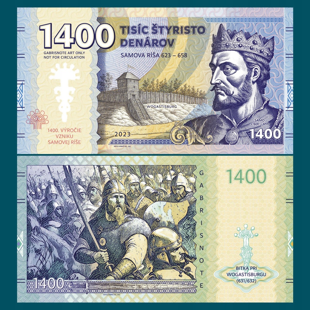 *KP* 1400 denarów Państwo Samona (2023) - Gabris - 13489858451 ...
