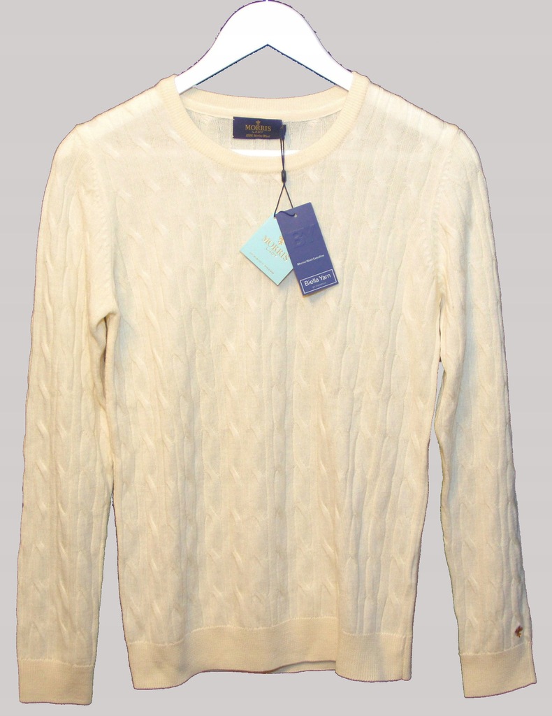 Ecry Damski Sweter Morris Lady Merino Wool L NOWY - 13077393894 ...