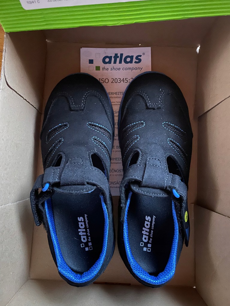 atlas gx 350 black 2.0 esd buty robocze 36 - 12245903489 - oficjalne ...