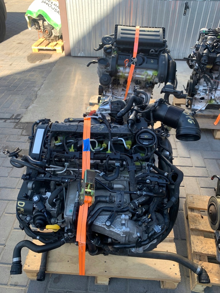 SILNIK KOMPLETNY VW SHARAN SEAT ALHAMBRA GALAXY 2.0 TDI DFL DFLA NOWY ...