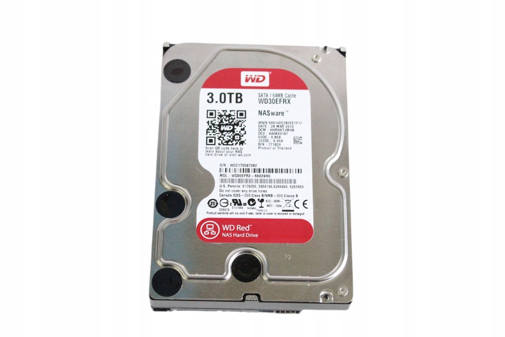 Dysk Twardy HDD 3TB 3,5" SATA - 13498440077 - oficjalne archiwum Allegro