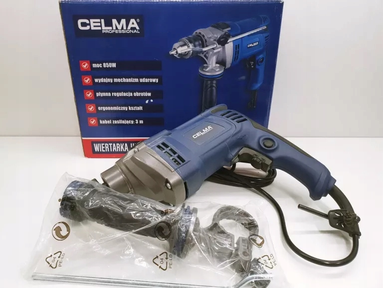 WIERTARKA UDAROWA CELMA PRCM 13GEO KOMPLET - 12962401897 - oficjalne archiwum Allegro