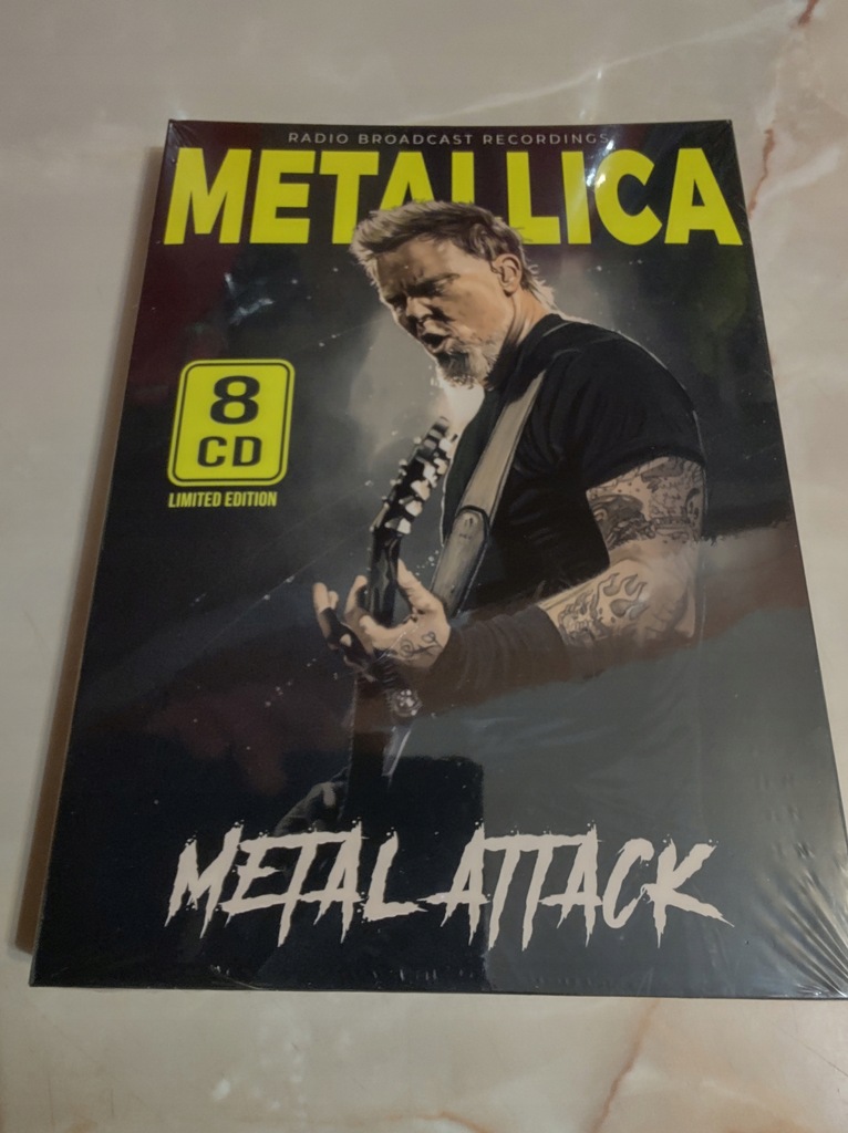 METALLICA - METAL ATTACK 8CD DIG / A5 NOWOŚĆ 2023 - 13177115210 ...
